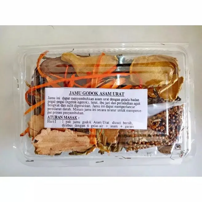 JAMU GODOK GODOKAN ASAM URAT DAN REMATIK PERSENDIAN BENGKAK | Lazada ...
