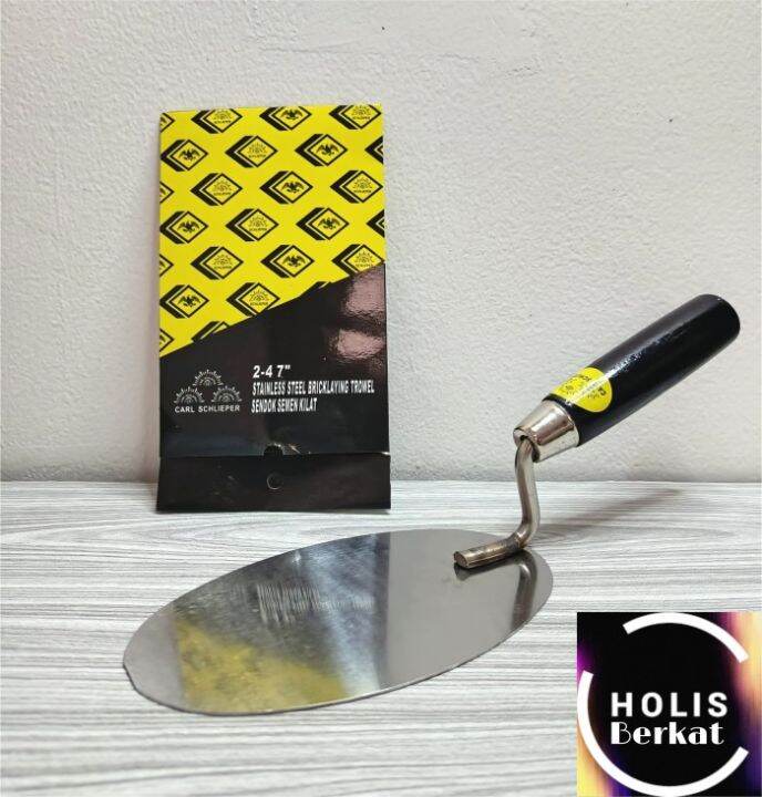 Sendok Tembok Semen Bulat 7 Inch Stainless Steel Carl Schlieper ...