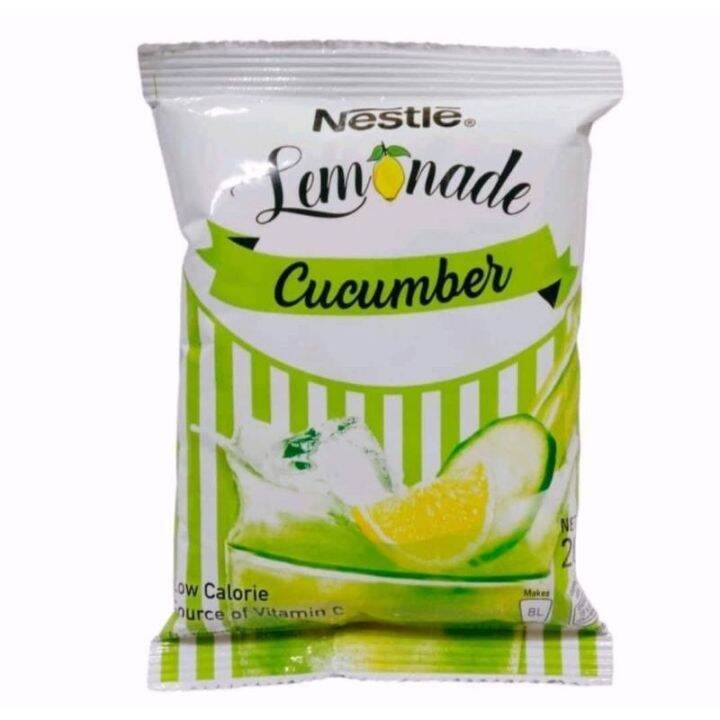 Gcv.ph New packaging Nestle Cucumber Lemonade powdered juice drink ...