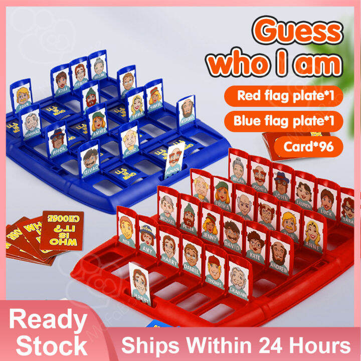 WHO IS IT Board Game for Kids and Children Classic BoardGame Funny ...