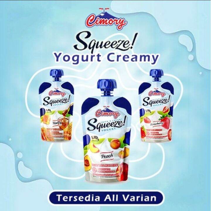 Cimory Squeeze Yogurt all Varian 120 gr | Lazada Indonesia