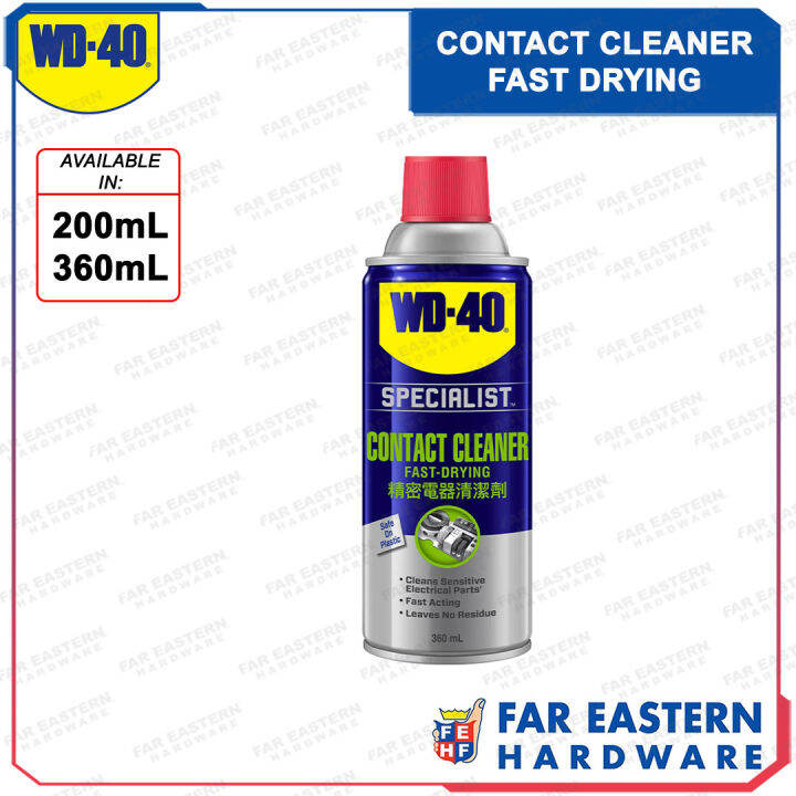 WD-40 Specialist Fast Drying Contact Cleaner 200mL / 360mL WD40 | Lazada PH