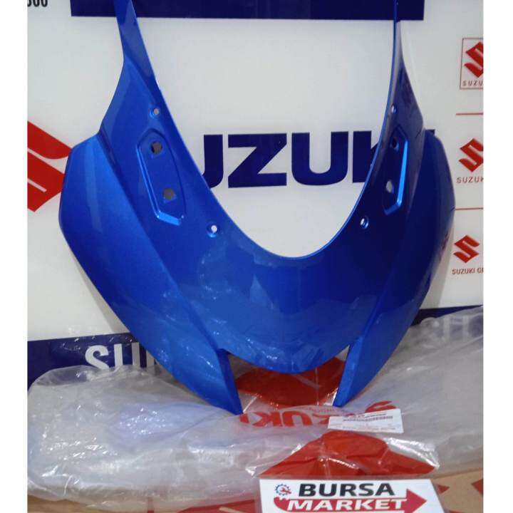 COVER BATOK KEPALA GSX R150 BIRU ORIGINAL SUZUKI SGP | Lazada Indonesia