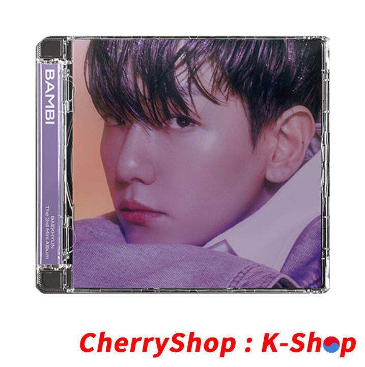 [JEWEL CASE Ver.] EXO BAEKHYUN - The 3rd Mini Album [Bambi] Misty Ver. (Violet) | Lazada PH