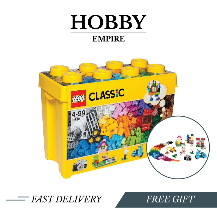 [HOBBY EMPIRE] LEGO Classic Large Creative Brick Box (10698) *Original ...