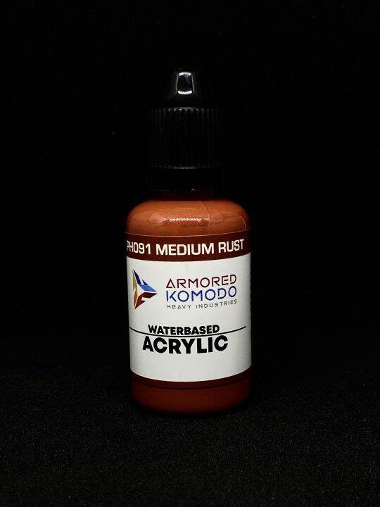 Medium Rust PH091 Waterbased Acrylics 30ml Armored Komodo | Lazada PH