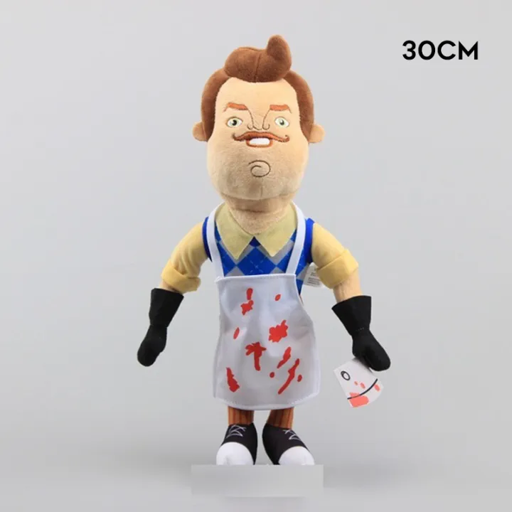 Hello My Neighbor Plush Doll Game Figure Stuffed Cartoon Butcher ...