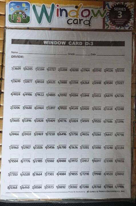 Window Card Series 3 | Lazada PH