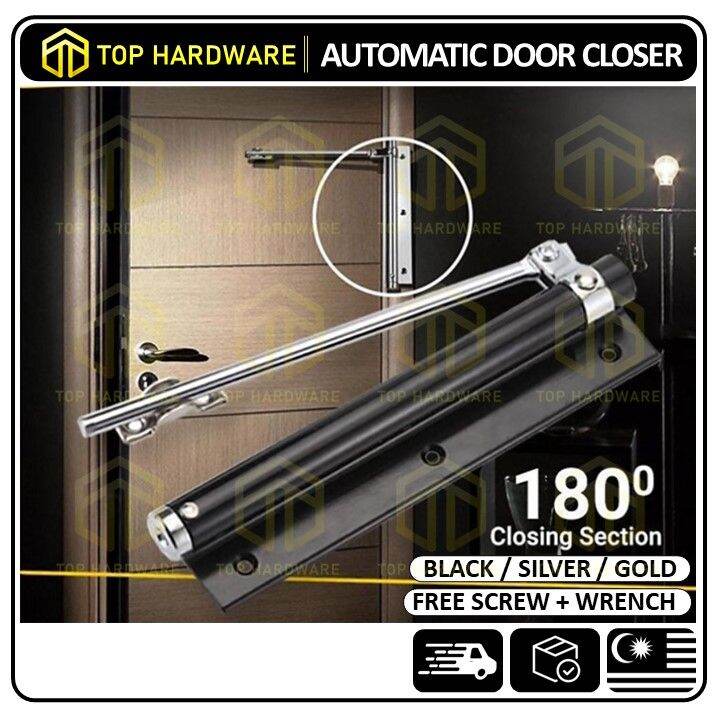 TOP🇲🇾 Stainless Steel Heavy Duty Automatic Door Closer Door Springs ...