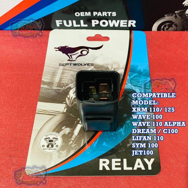 Starter Relay Honda XRM 110 / 125, Dream, C100, Wave 100, Wave 110 ...