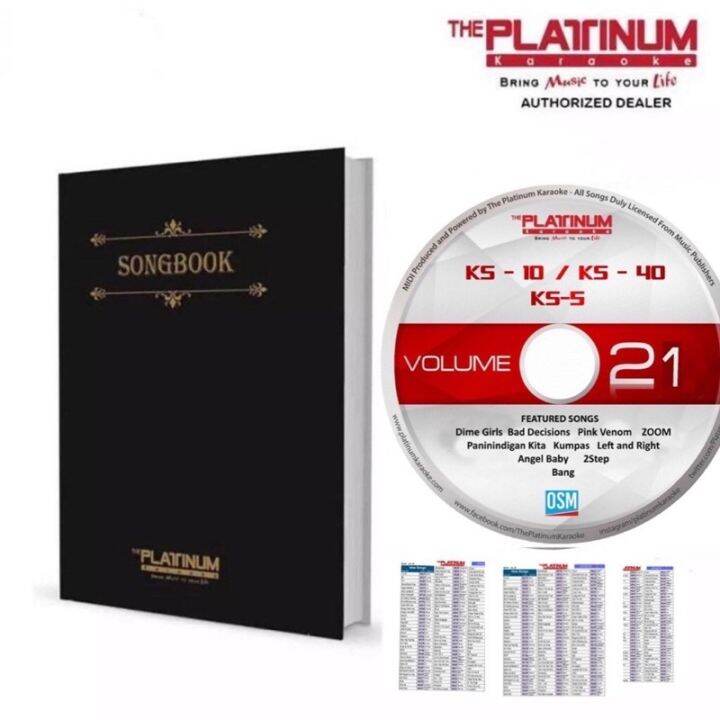 PLATINUM KBOX2 CD SONGBOOK VOL.21 | Lazada PH