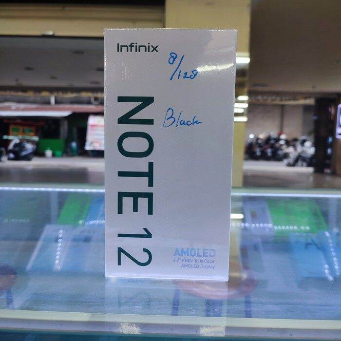 infinix note 12 8/128 garansi resmi - Black | Lazada Indonesia