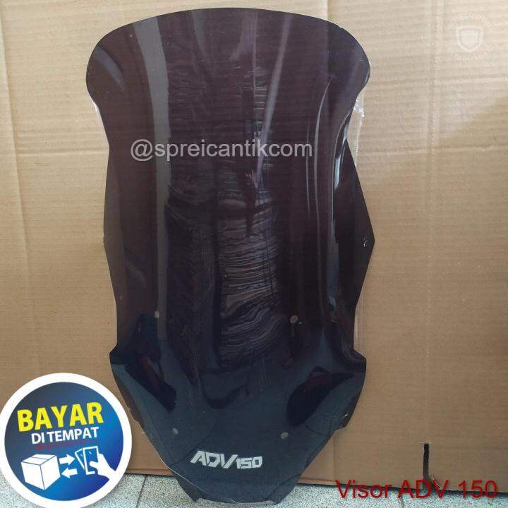 visor windshield honda adv 150 - bahan akrilik acrylic tebal 3 mili ...