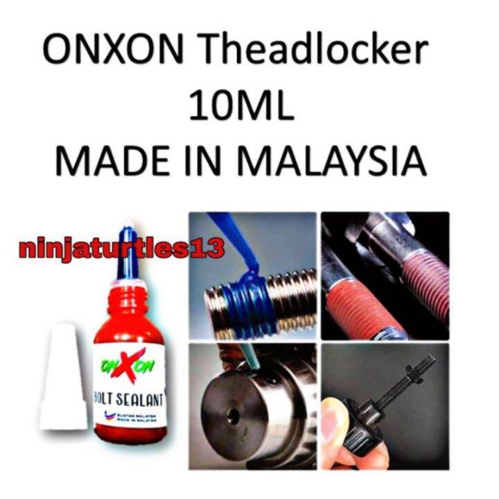 screw gum bolt sealant onxon 10ml made in malaysia lock nut | Lazada