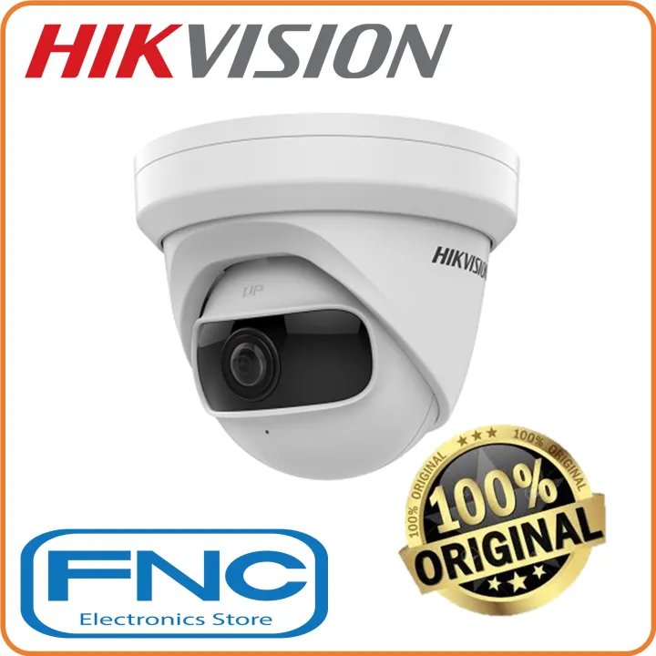 HIKVISION DS-2CD2345G0P-I Network 4MP Fixed 1.68mm Lens 180° Super Wide Angle Turret Dome IP ...