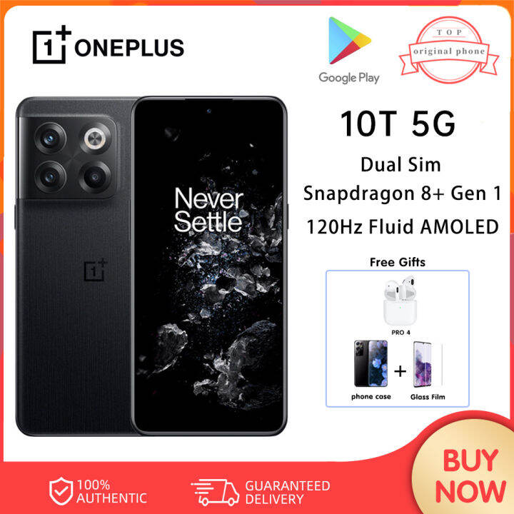 OnePlus 10T 5G Global Version Smartphone 6.7 inches SUPERVOOC Charge ...