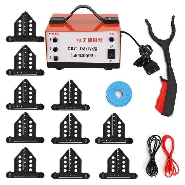1800V Electronic High-voltage Rat Trap Electric Mice Mouse Killer CN ...