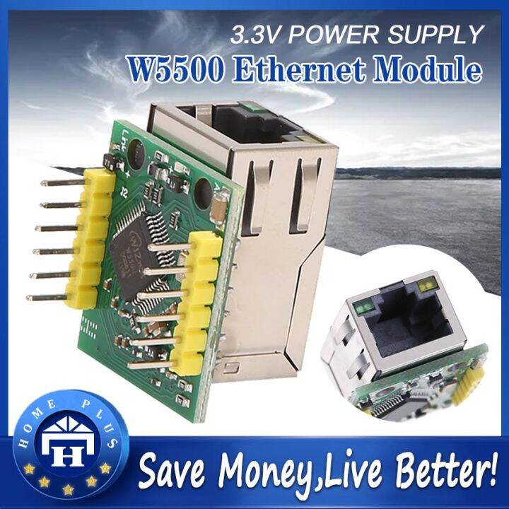 【local Delivery】 Usr Es1 W5500 Spi To Lan Ethernet Network Module Tcp Ip 51 Stm32 Interface 33v