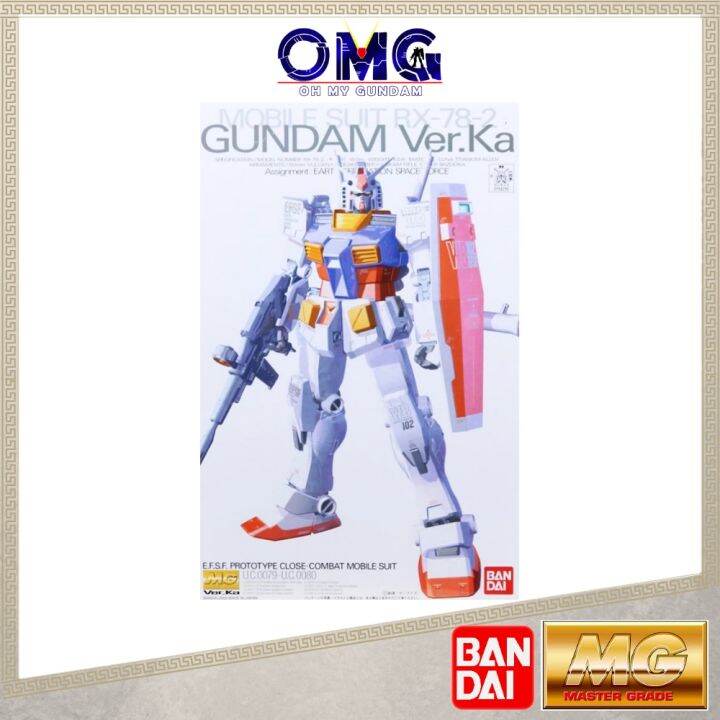Bandai MG RX-78-2 Gundam Ver. Ka 63537 14215 OMG RX78 RX-78 RX78-2 Ver Ka RX 78 Gundam RX-78-2 ...