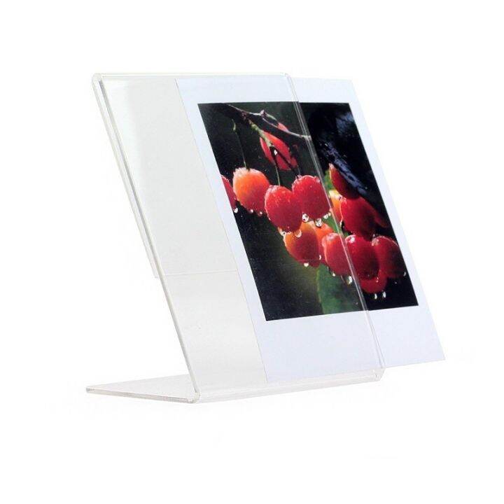 Photo Frame Acrylic L-Shape for Instax Mini/Square Size | Lazada