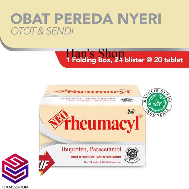 ASLI Neo Rheumacyl Tablet [ 1 Box @24 Blister @20 Tablet] | Lazada ...