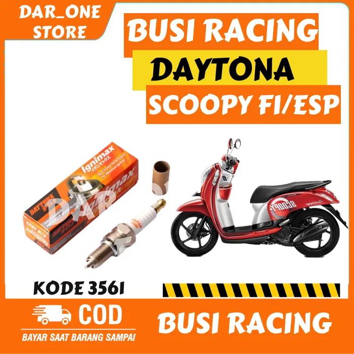BUSI DAYTONA RACING ORIGINAL HONDA SCOOPY ESP/FI IRIDIUM 3561 ...