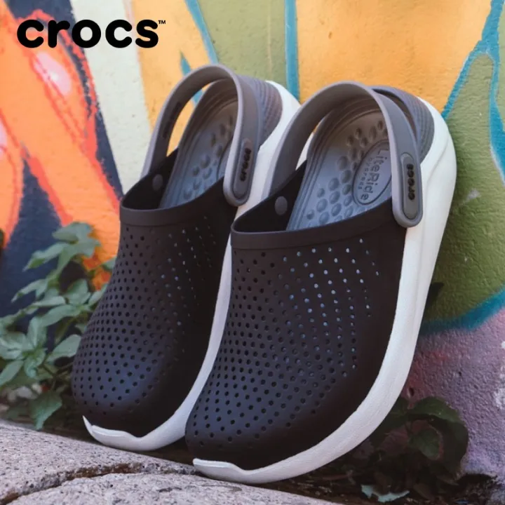 Crocs Lite Ride New Beach Crocband Platform men Crocs FULL FORCE CLOG ...