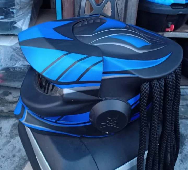 ZEBRA PREDATOR MODULAR HELMET MODULAR SERIES 2 (WITH ICC STICKER ...