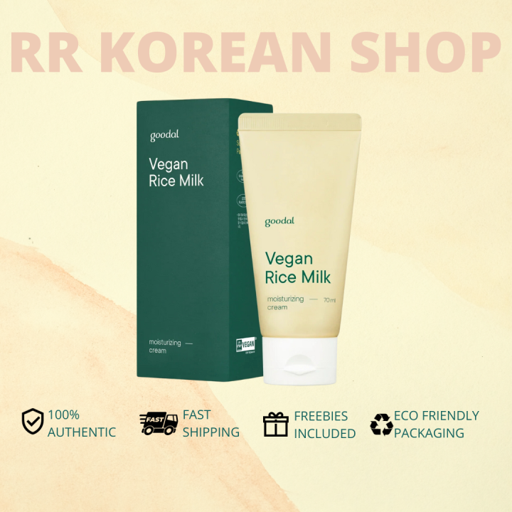 [AUTHENTIC] Goodal Vegan Rice Milk Moisturizing Cream 70ml | Lazada PH