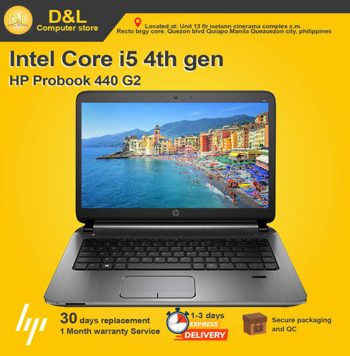 Laptop HP ProBook 440 G2 Intel Core i5 4th gen | 8GB RAM | 120GB SSD〖REFURBISHED〗 | Lazada PH