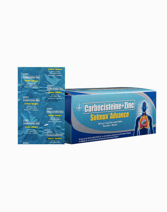 Solmux Advance 20 Tablets | Lazada PH