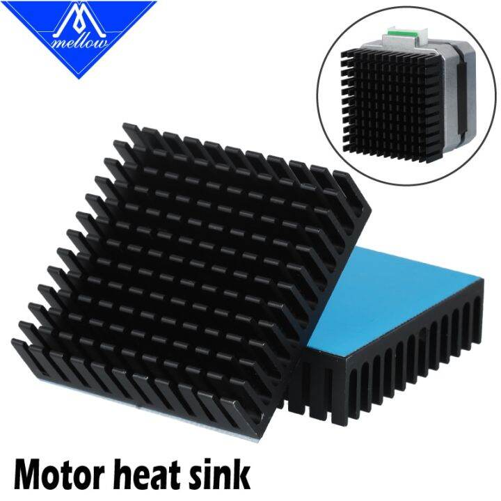 Mellow 3D Printer Aluminum Motor Heatsink Extruded Heat Dissipation ...