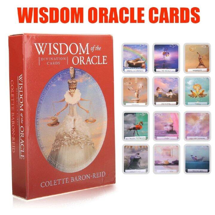 wisdom of the Oracle Card Mysterious Cards Guidance Divination English ...