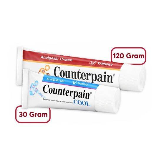 Counterpain Cream 120gr (JUMBO) + Free 30gr Cool | Lazada Indonesia