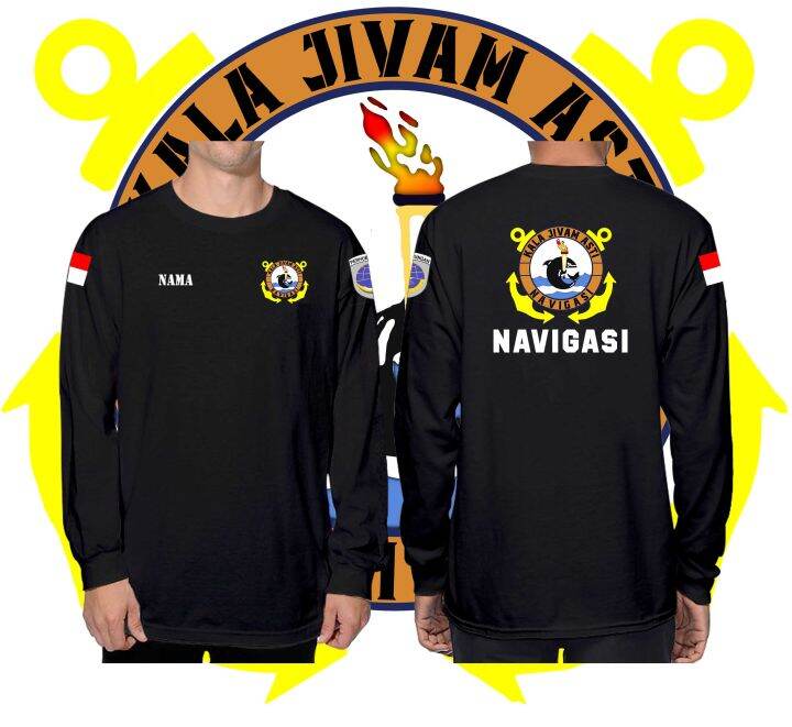 KAOS COAST GUARD PERHUBUNGAN NAVIGASI KPLP/ BISA REQUEST GAMBAR/LOGO ...