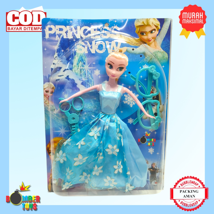 MAINAN PEREMPUAN BONEKA FROZEN PRINCESS SNOW ANNA ELSA OLAF | Lazada ...