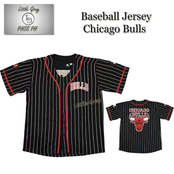 NBA x MLB CHICAGO BULLS BASEBALL JERSEY | Lazada PH