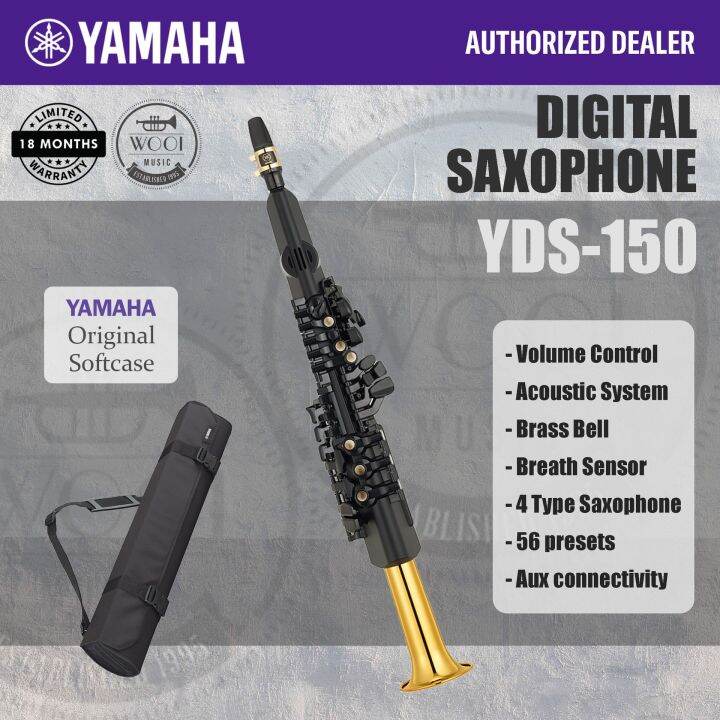 Yamaha YDS-150 Digital Saxophone with Original Soft Case (YDS150) | Lazada