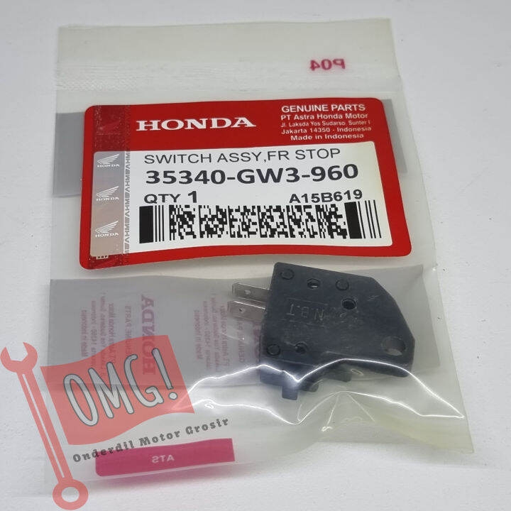 SWITCH REM DEPAN KANAN HONDA BEAT VARIO SUPRA GW3 | Lazada Indonesia