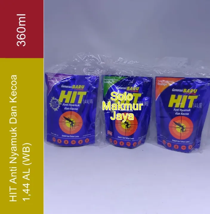 Hit Cair Anti Nyamuk Dan Kecoa Refill 360ml | Lazada Indonesia