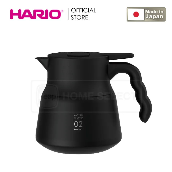 HARIO V60 INSULATED STAINLESS STEEL 02 SERVER PLUS 600G / VHSN-60 | Lazada