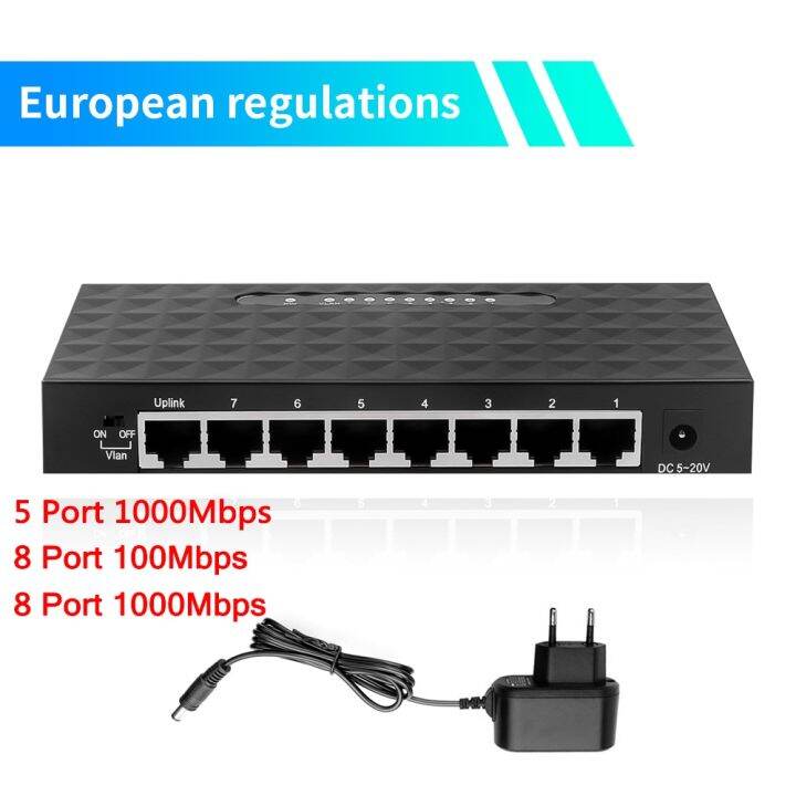5 8 Port Gigabit Network Switch 10/100/1000Mbps Gigabit Ethernet ... 5 8 Port Gigabit Network Switch 10/100/1000Mbps Gigabit Ethernet ...