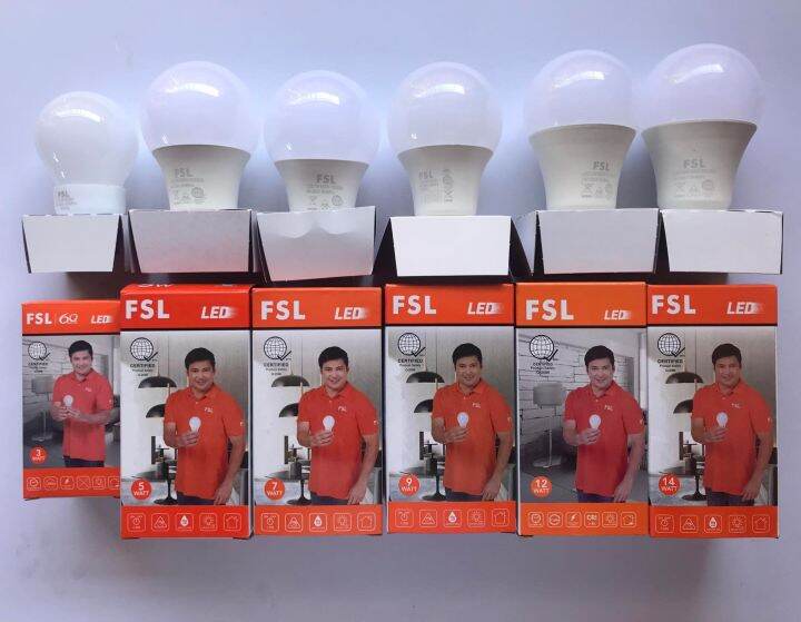 FSL LED Bulb 5w, 7w, 9w, 12w, 14w (Daylight) | Lazada PH