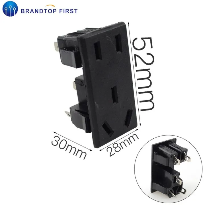 Power Switch AC Power Socket 10A 250V Connector Plug | Lazada PH