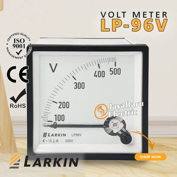 Voltmeter Voltmeter Analog LARKIN LP-96V 500V | Lazada Indonesia