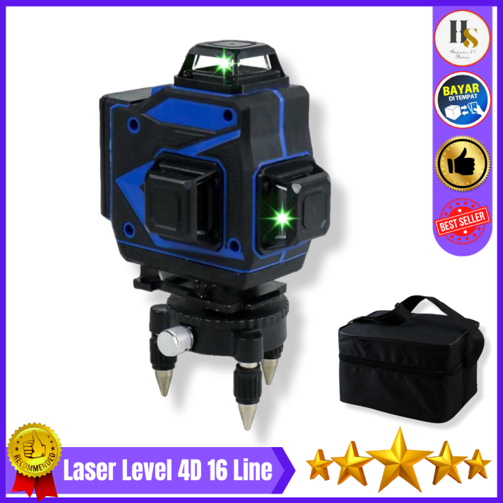 COD LD Mesin Self Leveling 16 Line Laser 4D High precision + Remote ...
