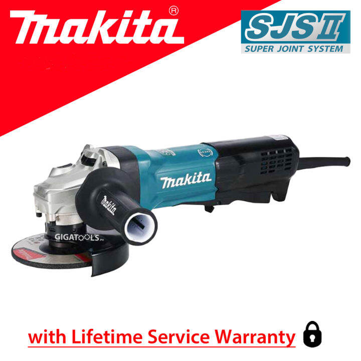 Makita GA5093X03 Paddle Switch w/ SJS II Variable Speed Angle Grinder ( 1,900W ) [GIGATOOLS ...