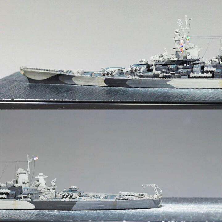 Trumpeter assembled ship model 1/350 Missouri battleship 80604 with ...