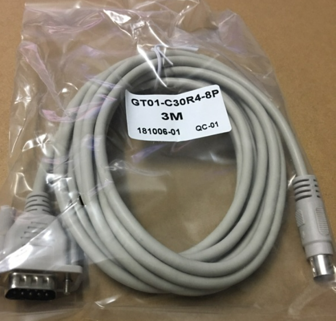 MITSUBISHI TOUCH SCREEN & FX PLC CABLE GT01-C30R4-8P C50R4 C100R4 | Lazada