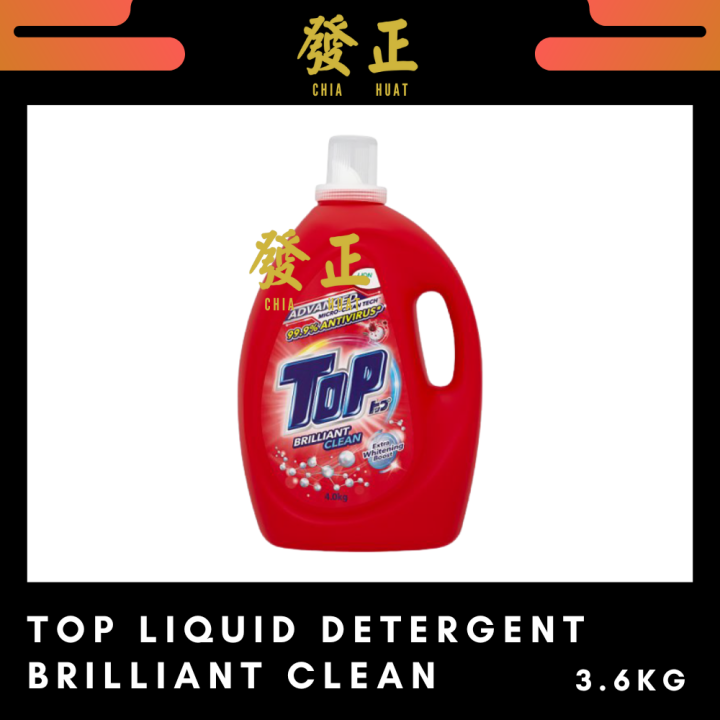 Top Liquid Detergent Brilliant Clean 3.6kg | Lazada